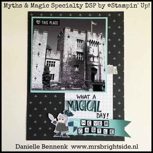 January Scrapbook Sunday Blog Hop - Mrs. Brightside - Danielle Bennenk