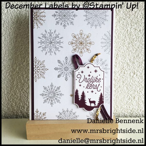 December Labels - Sneak Peek/Spotlight project 1 - Mrs. Brightside ...