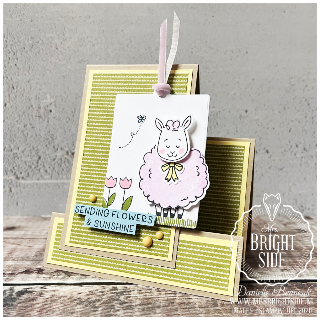 Woolly Friends Trap Kaart - Mrs. Brightside - Danielle Bennenk